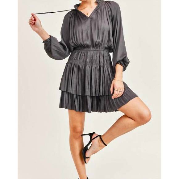 Rails | Dresses | New Rails Lana Dress In Charcoal | Poshmark